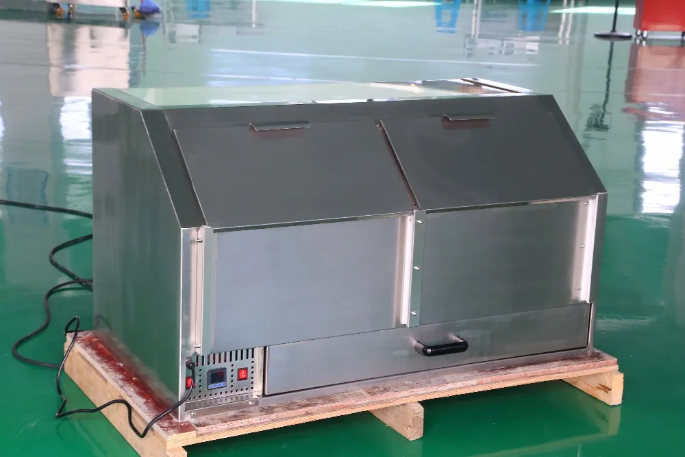 220v 960w Popcorn Display Cases Rst1200 Popcorn Showcase Warmer Counter ...