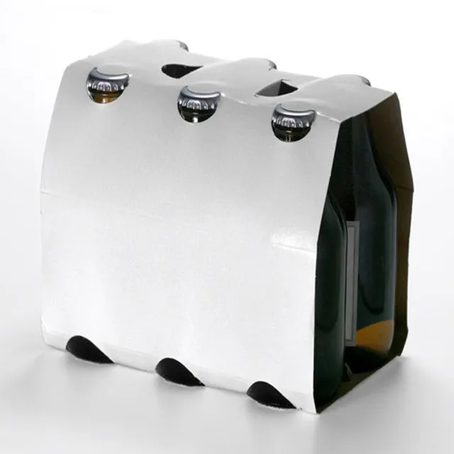 Cardboard 6 Canned Beer/wine Box Bottle Carrier Box 6 Pack Box Carrier ...