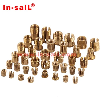 Self Locking Brass Slotted Threaded Insert Expansion Nut - Buy Brass ...
