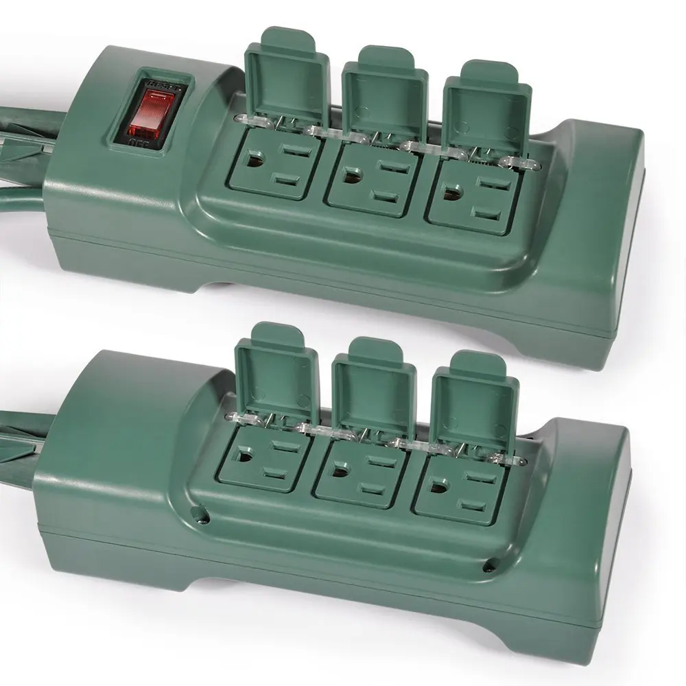 Power Stake With Cover And On Off Switch,9 Ft Weatherproof Extension ...