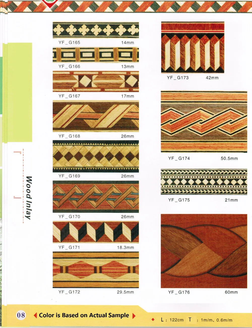 0.5mm Thickness Wood Inlay Veneer Strip for Decoration - Ideal for ...