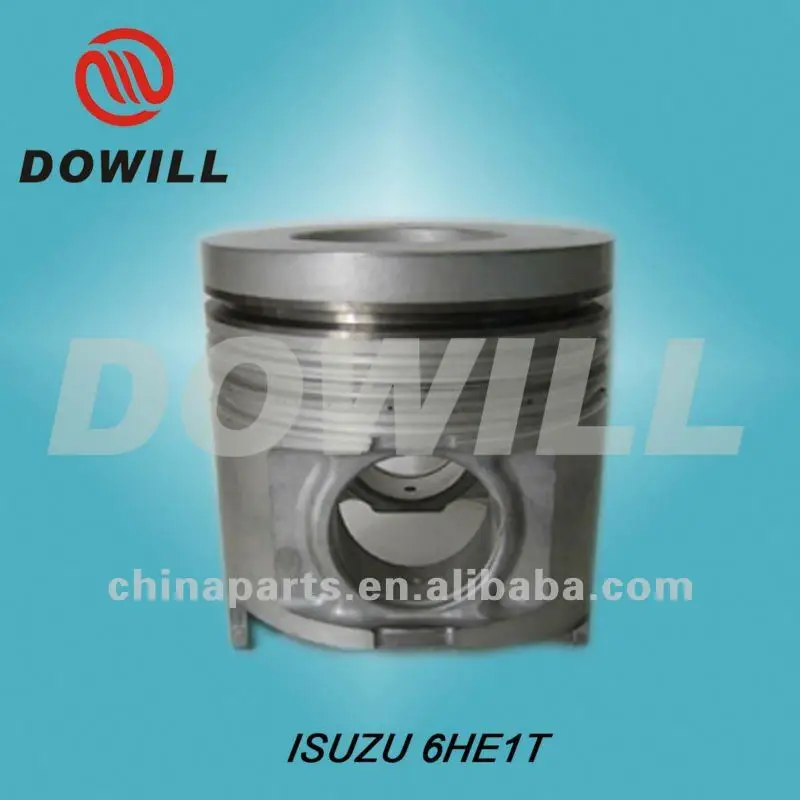 Factory Engine Parts Steel-insert Piston 6hh1 - Buy 6hh1 Piston,Steel ...