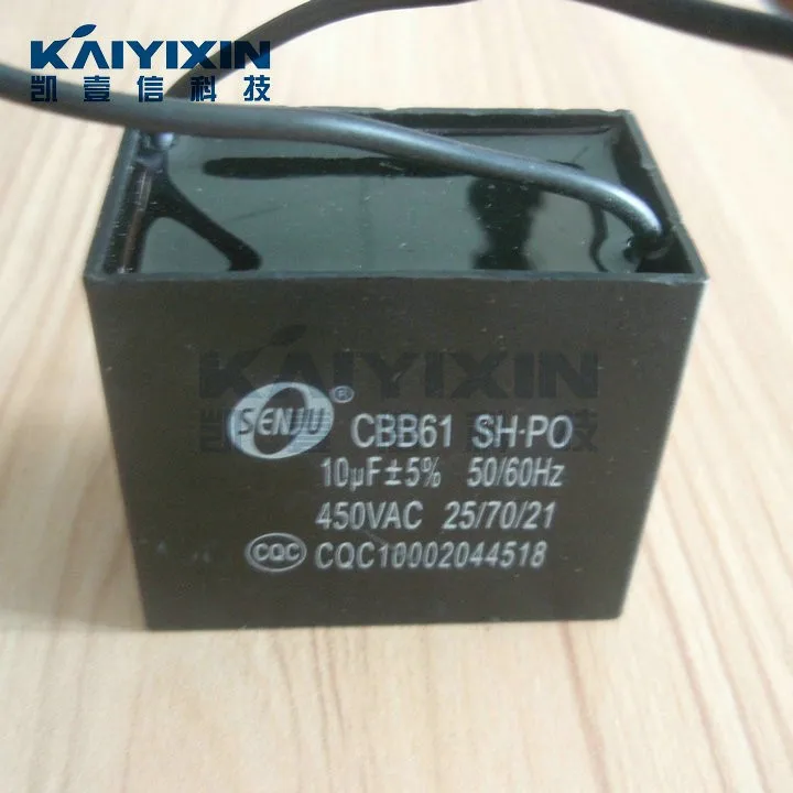 Cbb61 10uf 450vac Starting Capacitor New And Original - Buy Cbb61 10uf ...