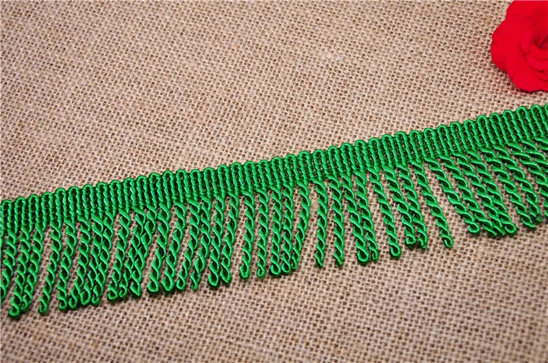 High Quality Fashion Green Bullion Fringe For Curtain/hometextile - Buy ...