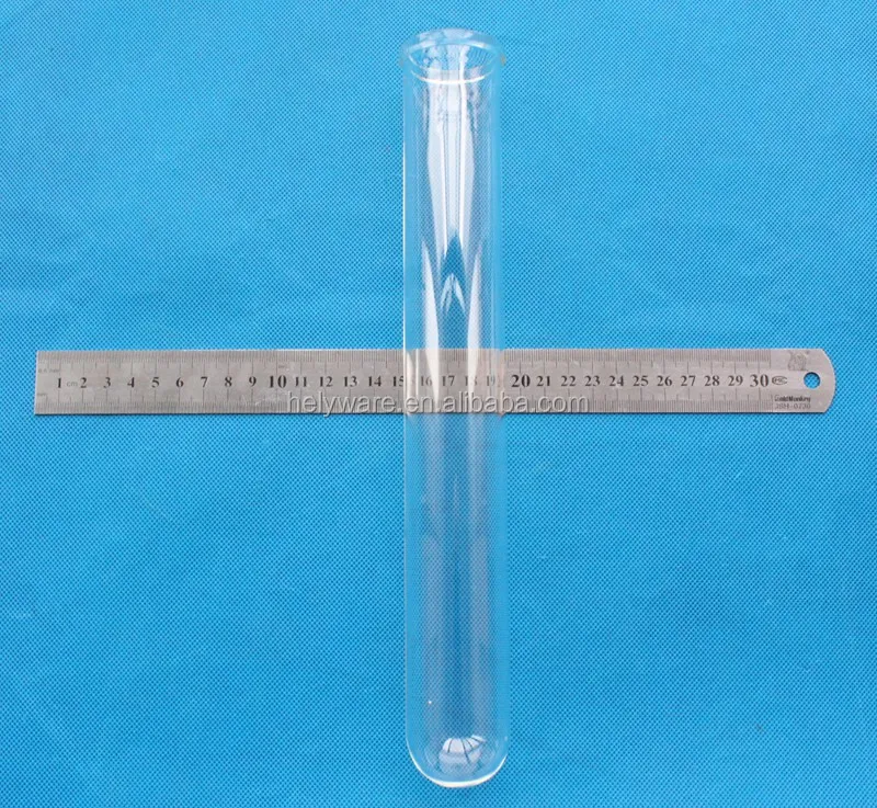 42*300 40*290 40*300mm Glass Straight Kjeldahl Digestion Tube with ...