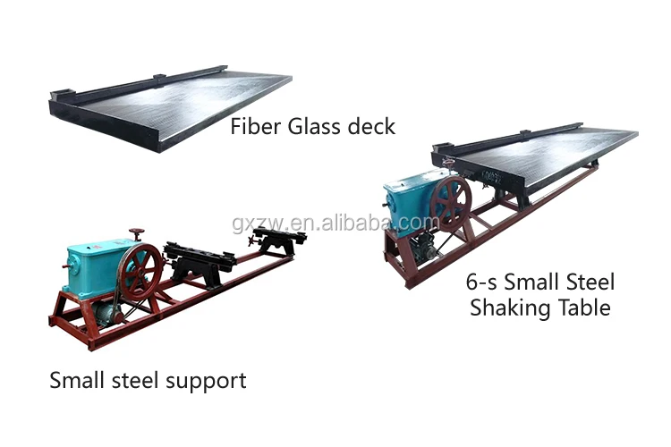 6S Series Small Gold Shaker Table - Efficient Concentration
