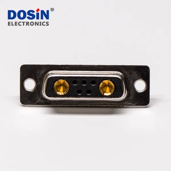 Dosin D-SUB 7W2 Female Connector - Reliable Cable Solder Type