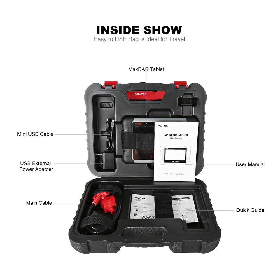 Autel Maxicom MK808S OBD2 Scanner - Universal Diagnosis Tool
