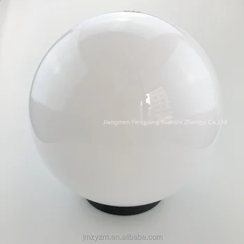 Transparent Milky White Color Pmma Globe Lamp Shade 200mm - Buy Plastic ...