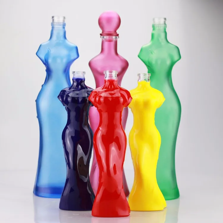 Food Grade Female Body Shape Glass Bottle Women Perfume Glass Bottle ...