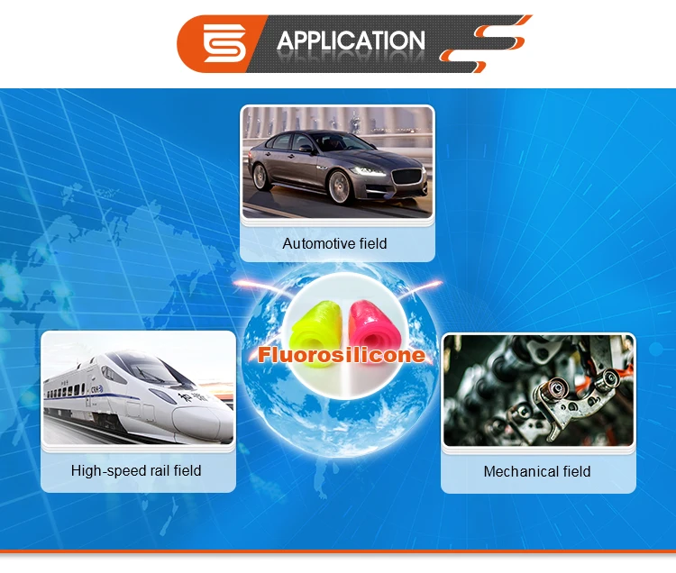 Fluorosilicone FVMQ Rubber Compound Material for Sealing