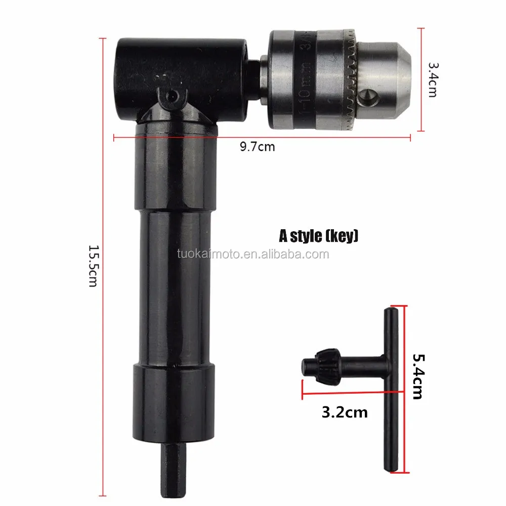 90 Degree Right Angle Drill Three Claw Chuck,Corner Chuck,Narrow Space ...