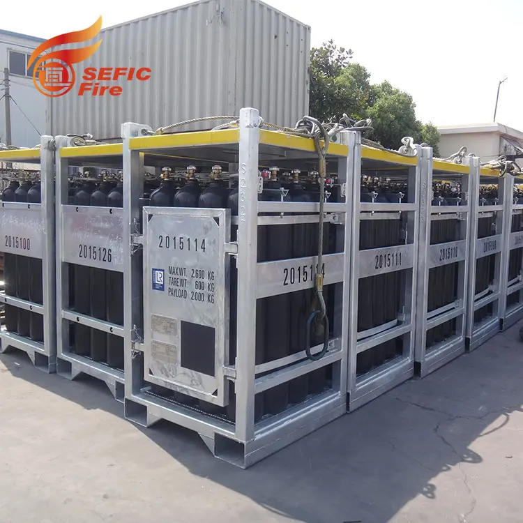 Durable Oxygen Nitrogen Cylinder Rack - SEFIC ISO232