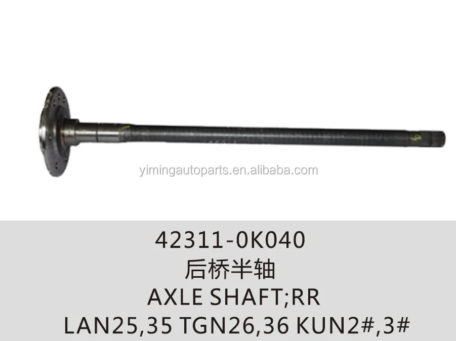 42311-0K040 Rear Axle Shaft for Toyota Hilux - OEM Quality