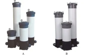 Plastic PVC Cartridge Filter Housing for Industrial Water