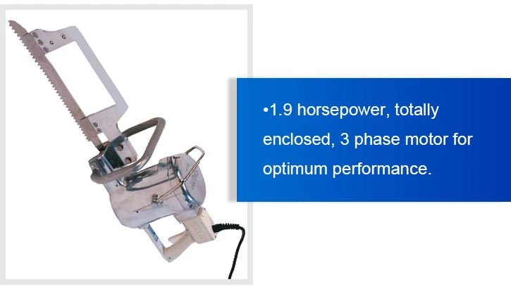 Jarvis EBS-1-HS Electric Saw for Efficient Slaughter Line