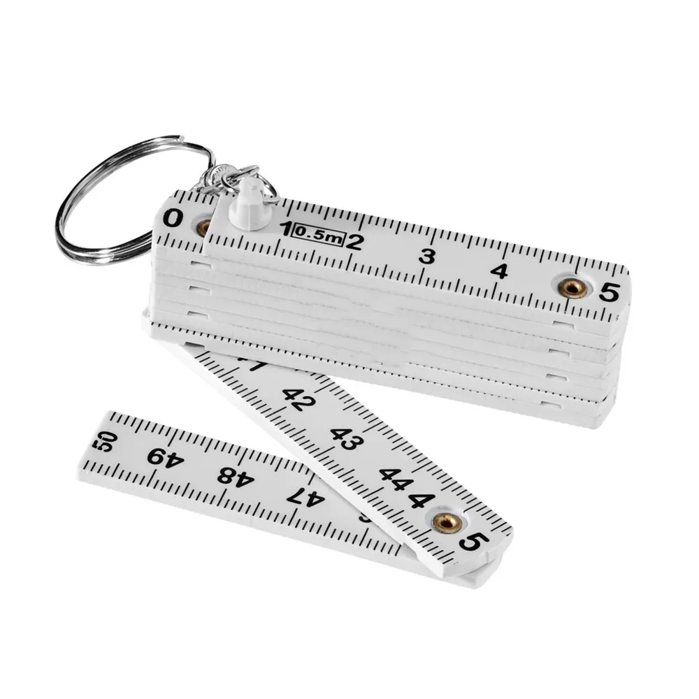 1M 2M Plastic Folding Ruler - Customizable Advertising Tool