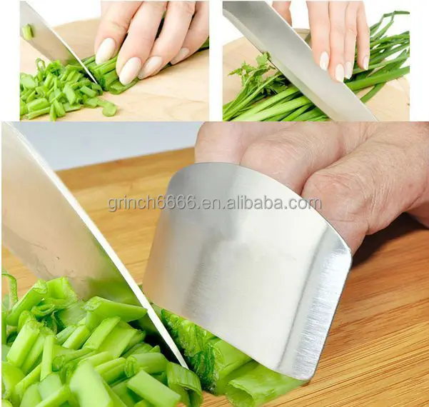 2026 stainless steel cut vegetable hand guard finger guard safe hand ...