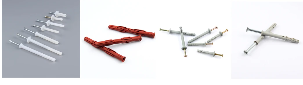 Hot Colorfu Hdpe Plastic Expansion Wall Plugs 5.5mm - Buy Expandable ...