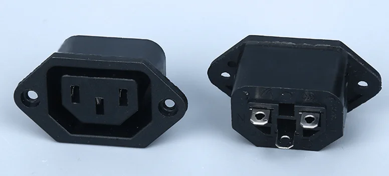 15a 3 Pins Retractable Power Ac Sockets Electrical Ac Powersocket With ...