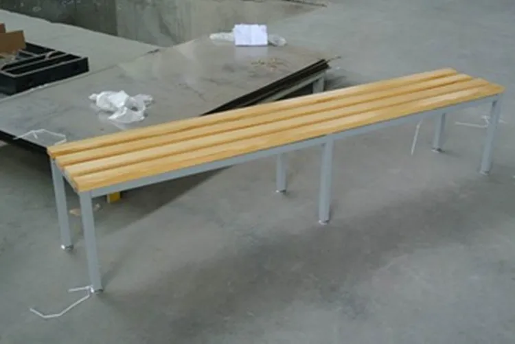 Modern Park Long Wooden Benches - Durable Outdoor Furniture