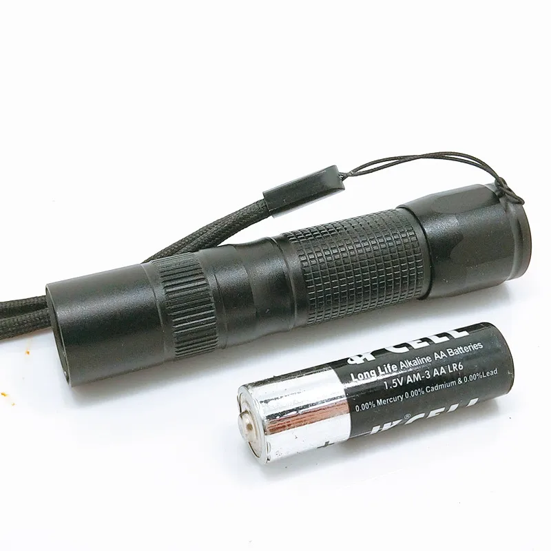 High Quality 120lumen Mini Flashlight 1aa Rechargeable Battery Led ...