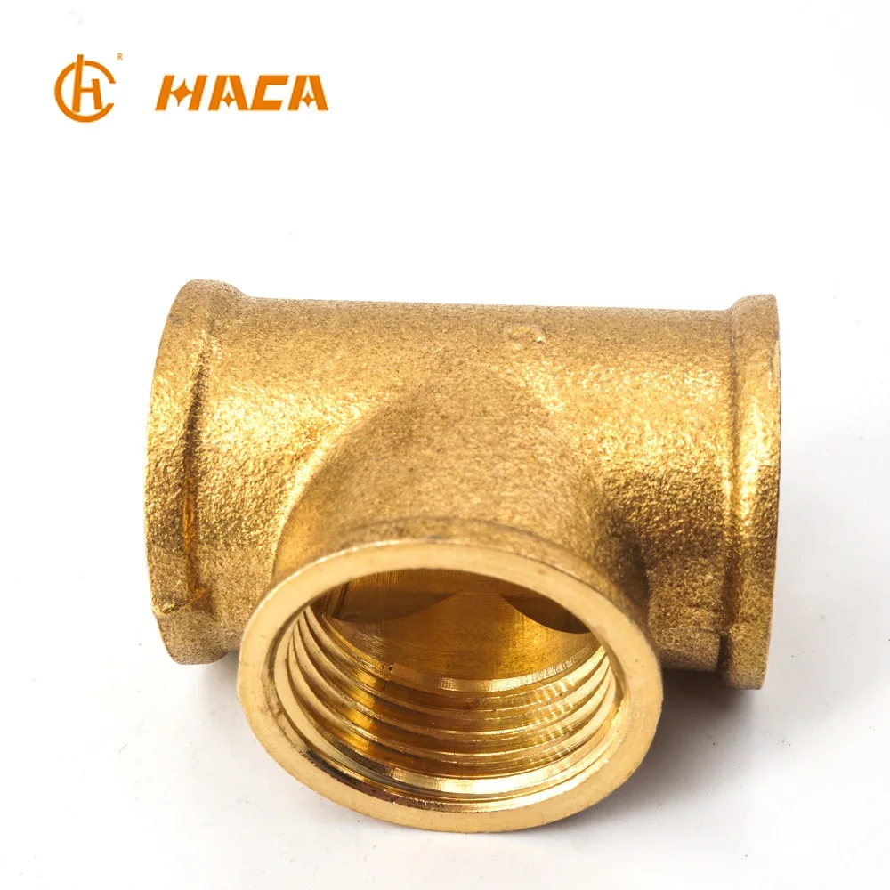 Copper Reducing Tee - Durable Castings for Fluid Flow