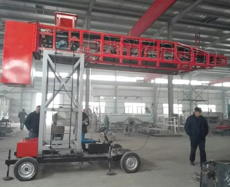 Bulk Grain Fertilizer Container Loading Belt Conveyor