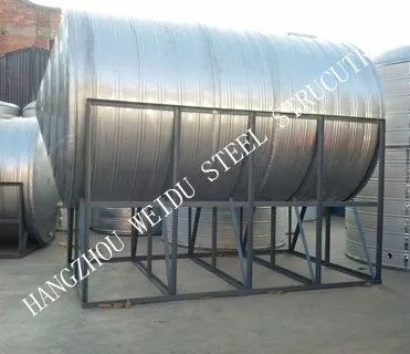 Tanzania Steel Frame Structure Water Tank Tower - Customized