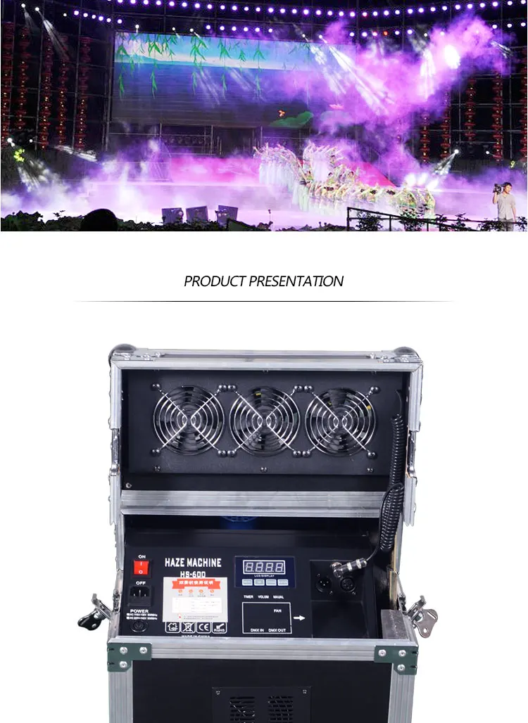 600w Dj Double Hazer Fog Machine Factory Thin Smoke Machine Stage ...