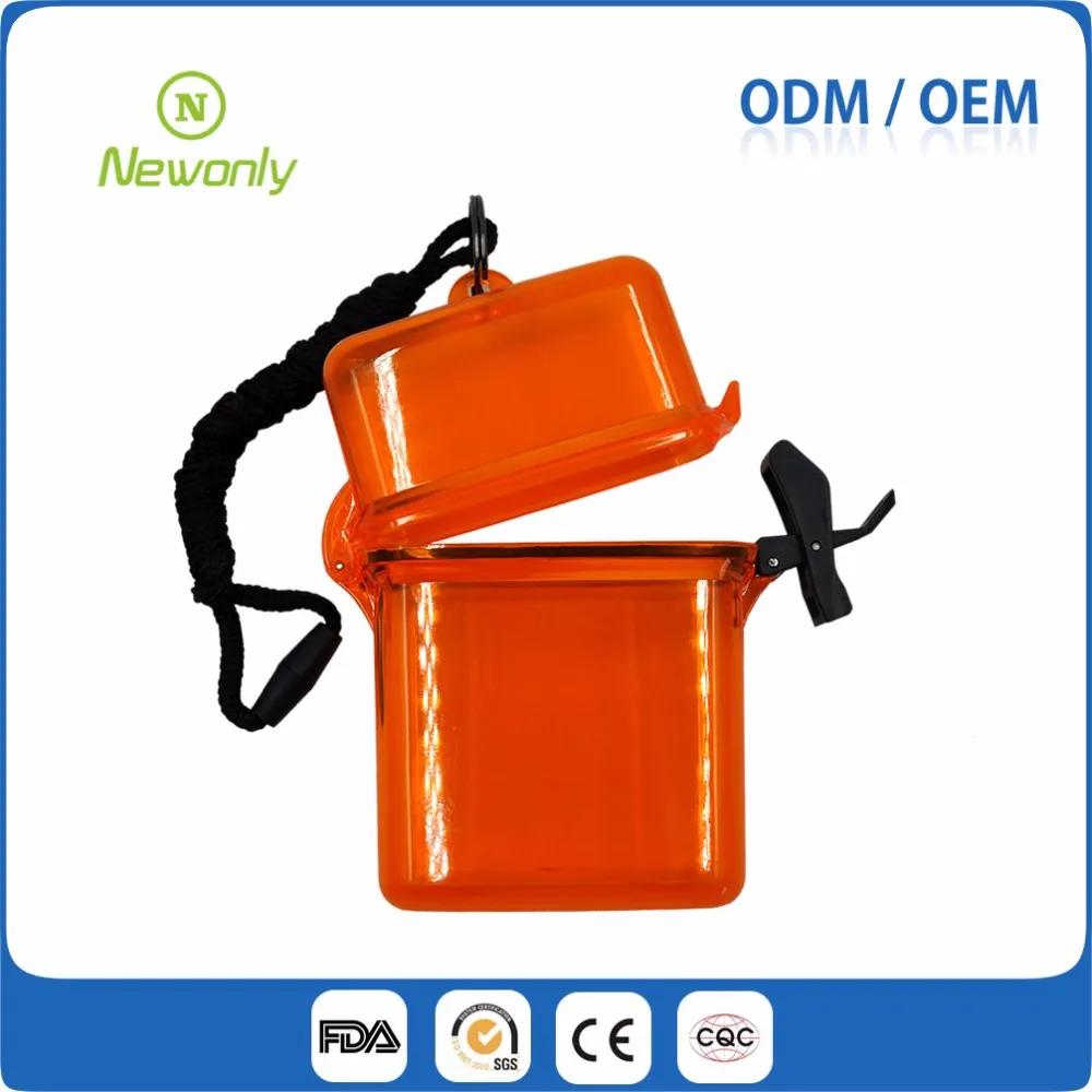 Logo Printed Waterproof Plastic Floating Swim Safe Box For Beach Tool ...