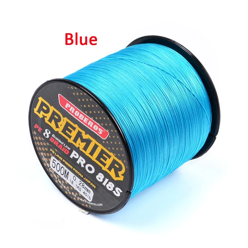 8-weaves Fishing Thread 500m Fishing Line Green/gray/blue/red/yellow ...