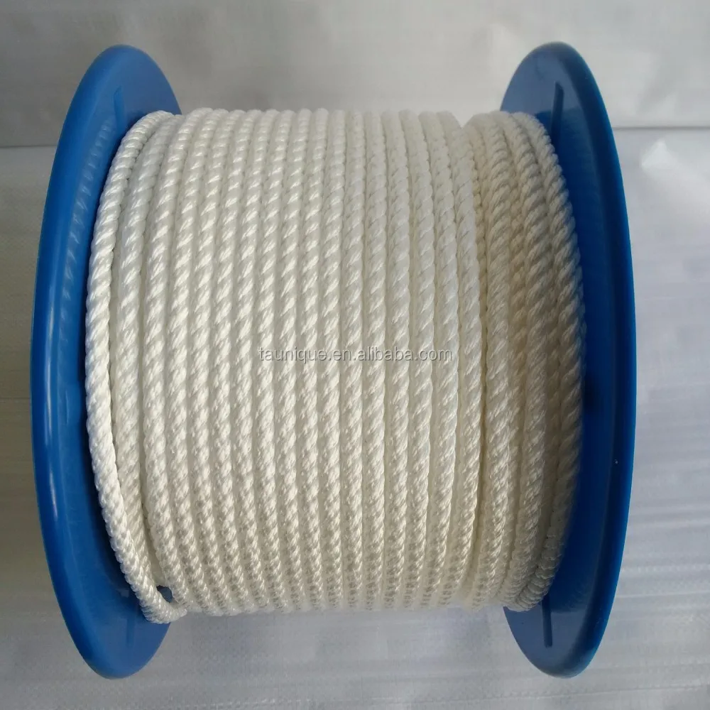 8毫米 * 100米白色尼龙绳，船用绳 - Buy 尼龙绳8毫米,尼龙编织绳,马尼拉海军陆战队员绳索 Product on Alibaba.com