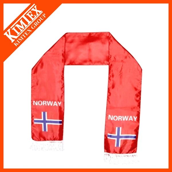 Promotional Custom Printing Polyester Fan Scarf - Buy Fan Scarf ...