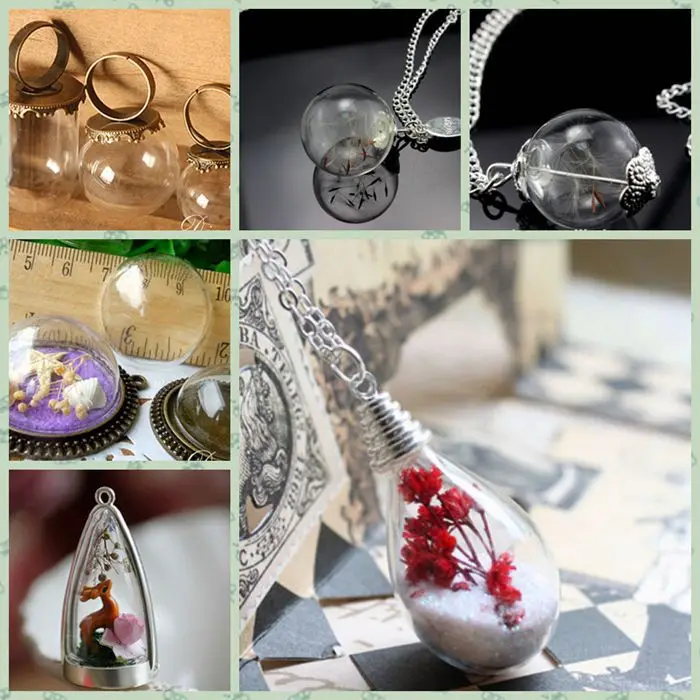 Miniature 20ml Glass Bottle - Perfect for Terrarium Charms