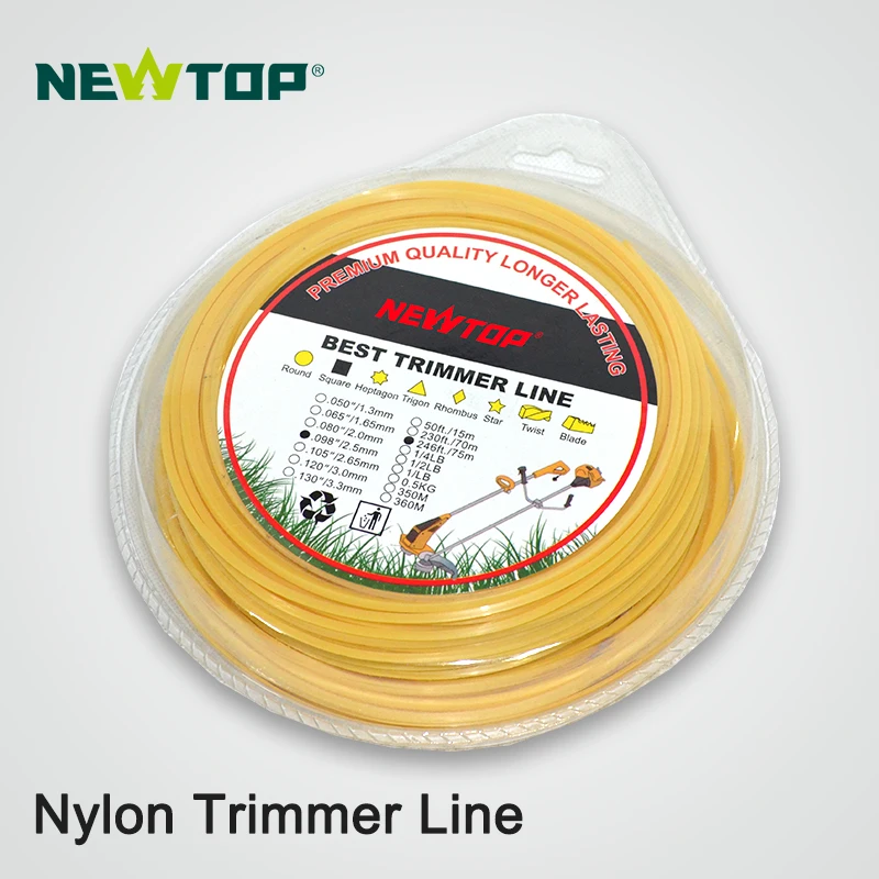 Grass Cutter Nylon Line Trimmer Line - 260mm Cutting Width