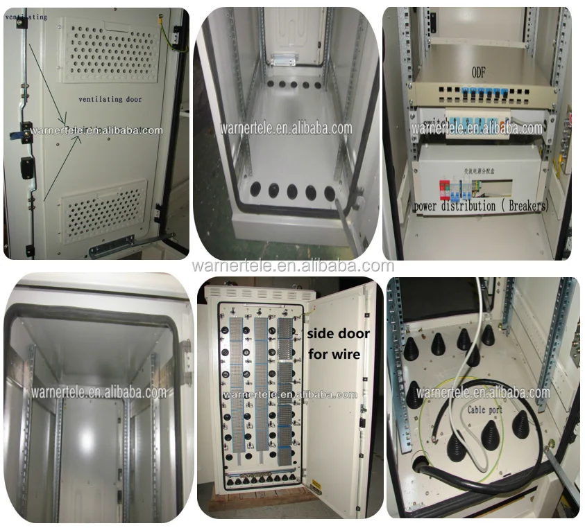 W-TEL MSAN OLT Outdoor Telecom Industrial Equipment Control