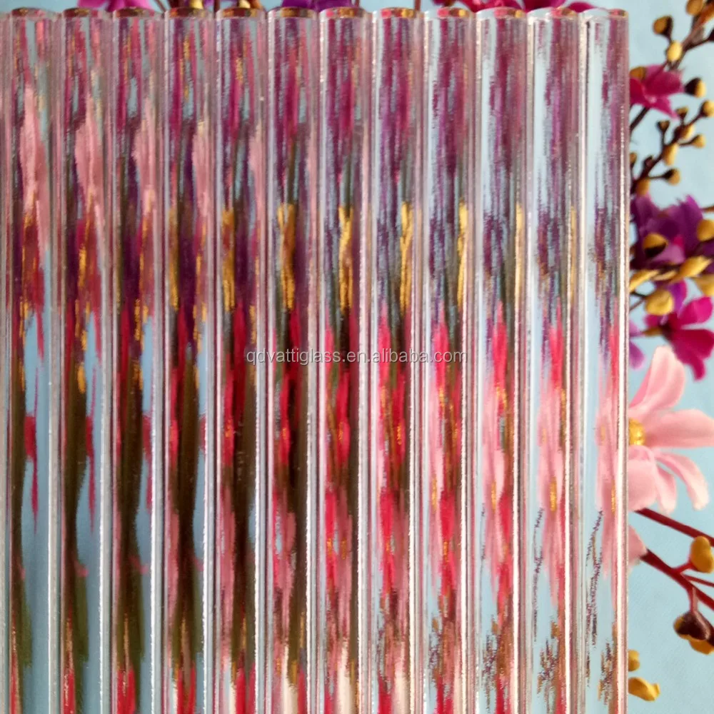 Tempered Fluted Glass Door Extra Clear Toughened Changhong Pattern ...