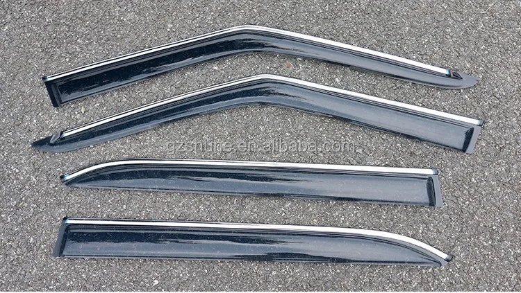 PC Injection Stainless Steel Trim Window Visor for Creta Ix25 2016-2018 ...