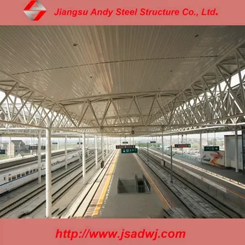 Design Steel Frame Truss Structure Bus/ Train/ Railway Station - Buy ...