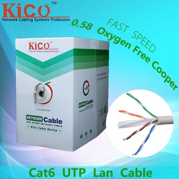 Kico Oem Cat6 Utp Fast Speed Network Cable Ethernet Lan Cable - Buy ...