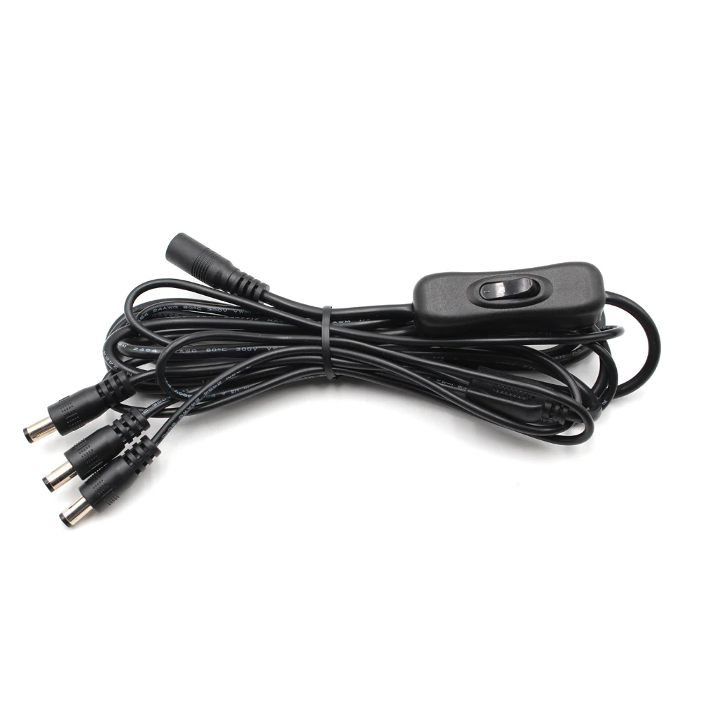 Usb Power Switch Cable Dc5.5*2.1mm To Female Ip65 Cable Switch On Off ...