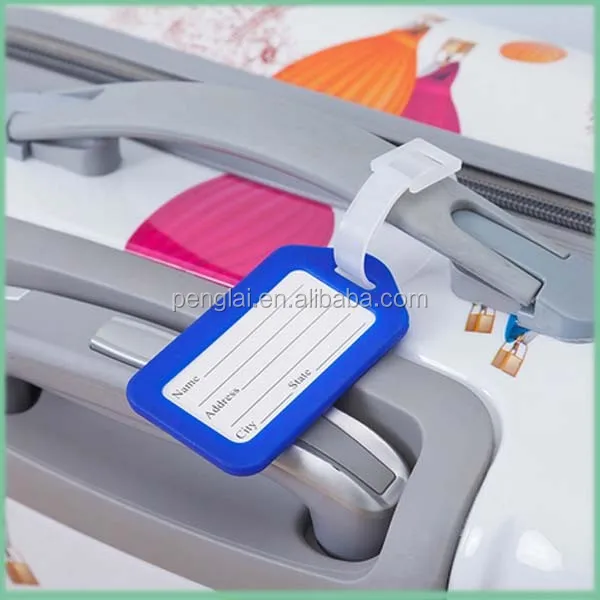 2019 Custom 3d Soft Silicone Luggage Tag/ Rubber Bag Tag/ Pvc Luggage ...