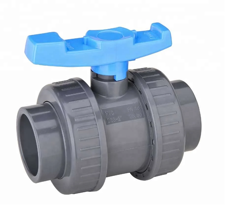 Dn40,11/2inch,50mm Plastic Upvc Socket Irrigation True Union Ball Valve ...