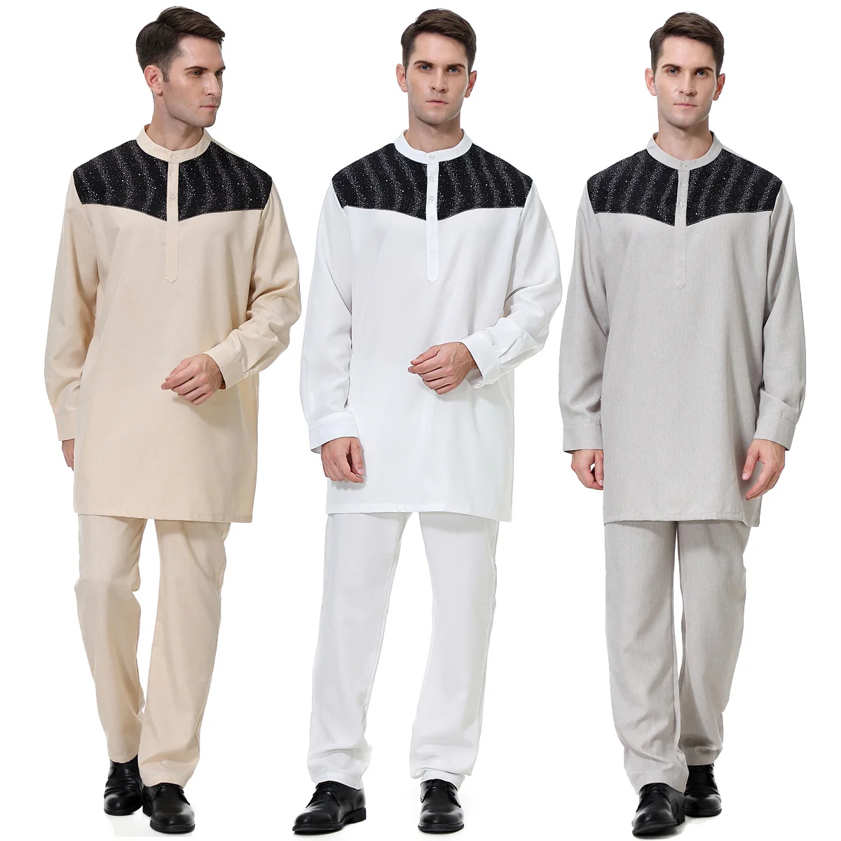 New Arrival Clothing Muslim Men Islamic Abaya Collection Design Dubai ...