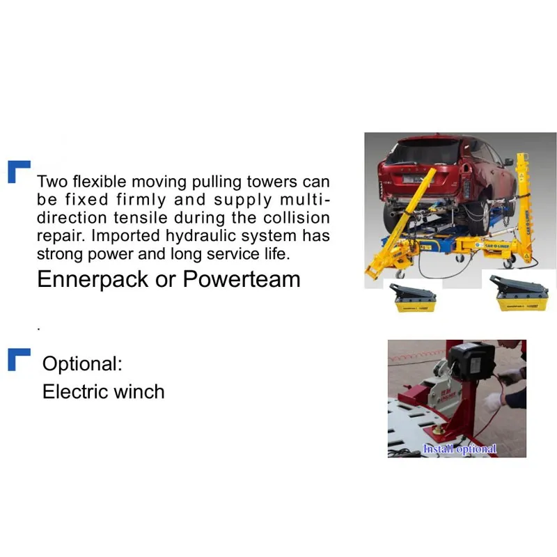 Vehicle Beam Calibrator And Auto Collision Repair System Girder Lift ...