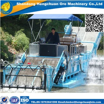 Full Hydraulic Weed Cutting Boat/river Garbage Collection Boat/speed ...