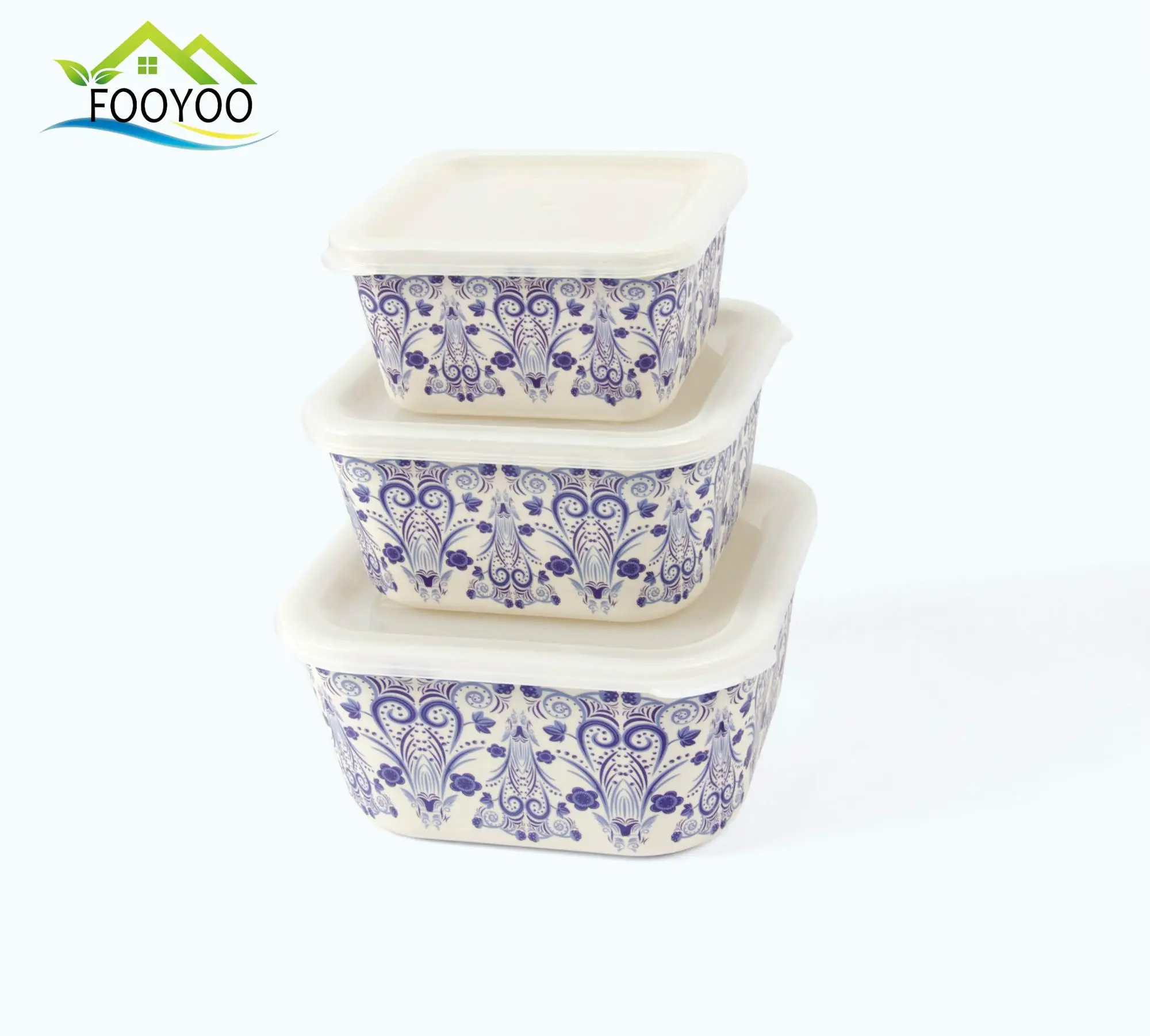Bamboo Fiber And Toxin- Free,Eco Friendly Storage Containers Reusable ...