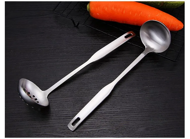 Hot Pot Spoon Metal Stainless Steel Soup Spoon For Chafing Dishes - Buy ...