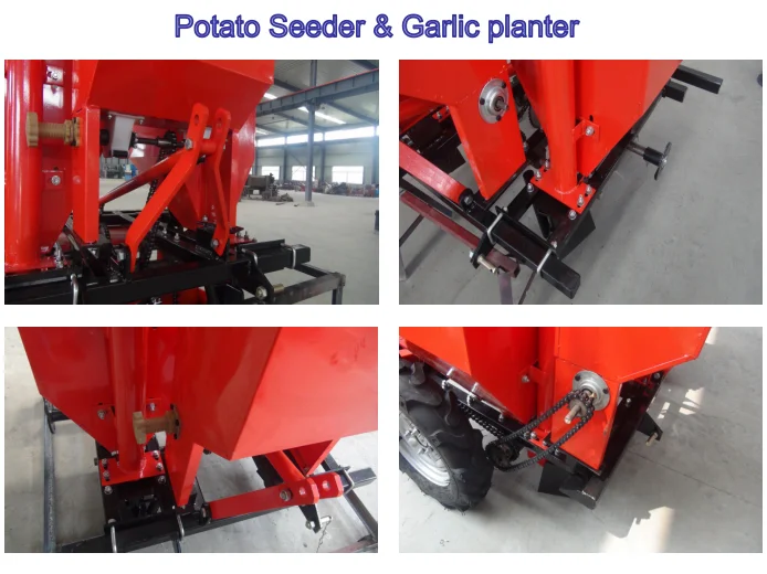 Tractor Mounted 3 Point Potato Planter - High Productivity